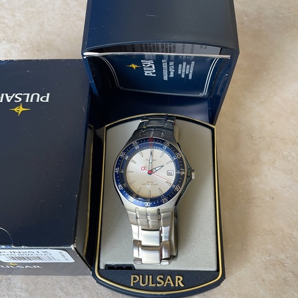 Pulsar | Accessories | Pulsar Men Battery Water Resistant 0m Wdate ...